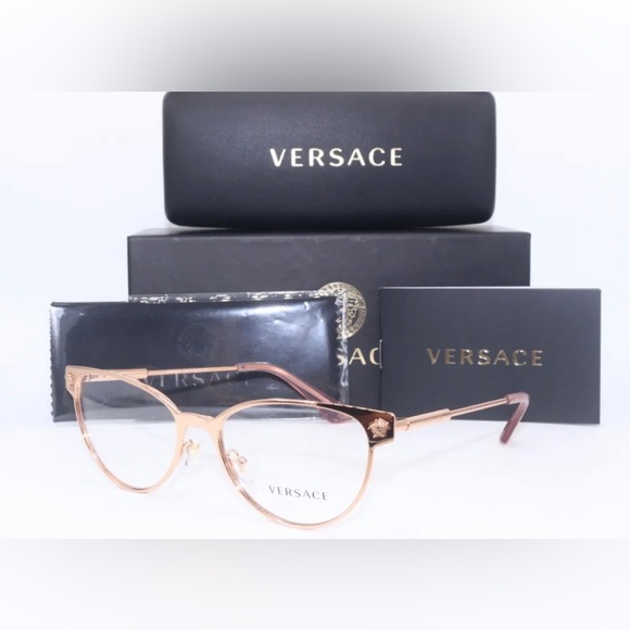 Versace | Accessories | New Versace Mod 277 1412 Rose Gold Pink ...